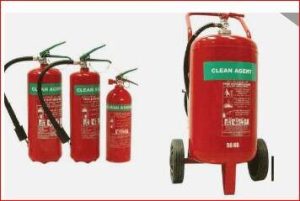 HCFC 123 Clean agent Fire extinguisher - Fire Safety & Security Shop